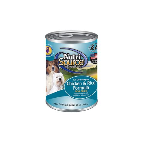 Nutrisource Poulet Et Riz 13 Oz Le Domaine Animo Plus