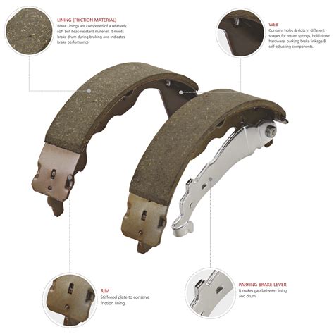 Brake Shoes Supergrip Friction Products