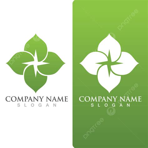 Nature Green Leaf Vector Hd Png Images Logos Of Green Tree Leaf
