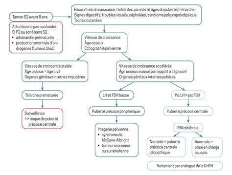 Puberté Précoce Chez La Fille Démarche Diagnostique La Revue Du Praticien
