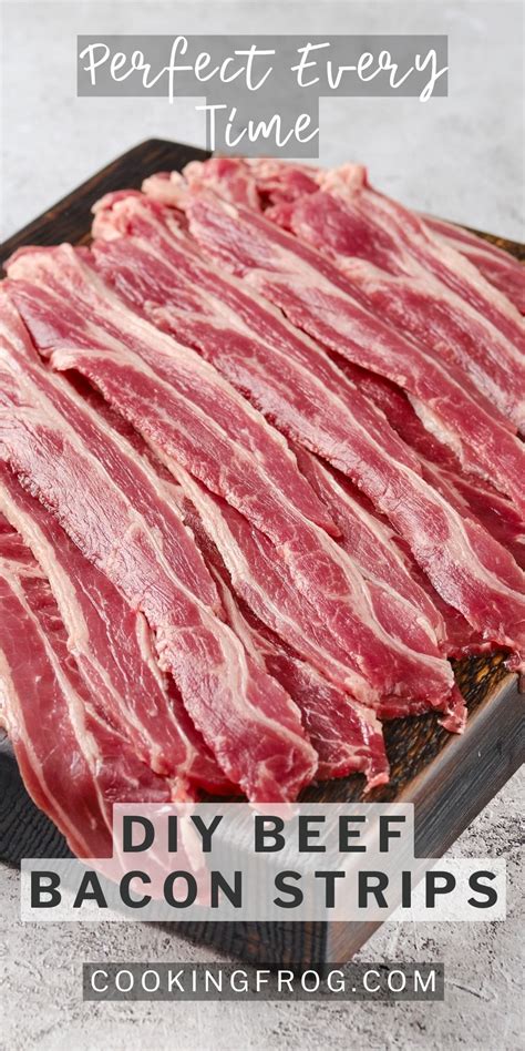 Homemade Beef Bacon Strips Recipe Full Guide