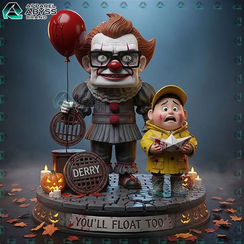 Pennywise Youll Float Too Halloween Acrylic Plaque Best Deal On