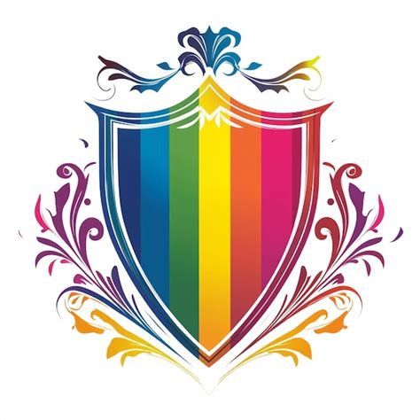 Rainbow Shield Images Free Download On Freepik