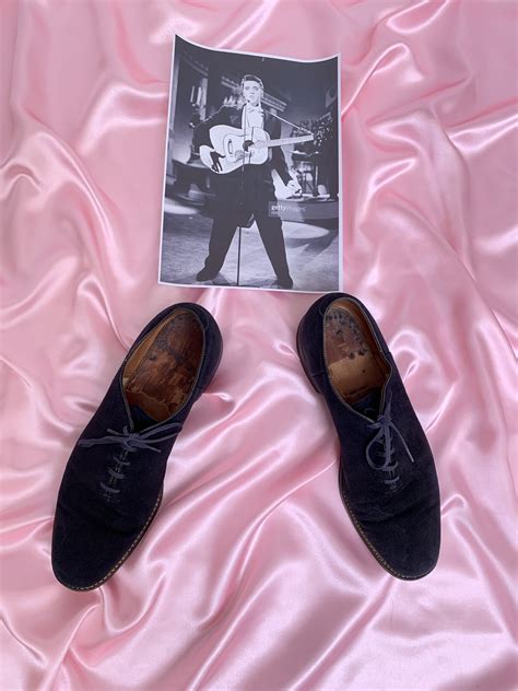 One For The Money Elvis Presleys Blue Suede Shoes Go For Six Figures