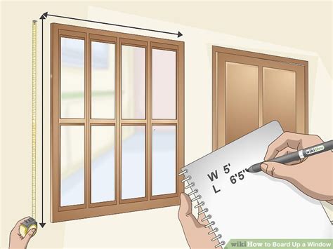 How To Board Up A Window 12 Steps With Pictures Wikihow