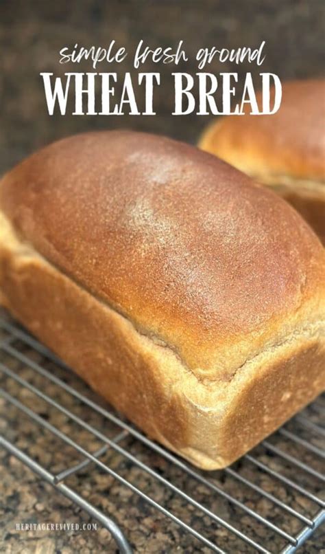 Wheat Flour Bread Recipe