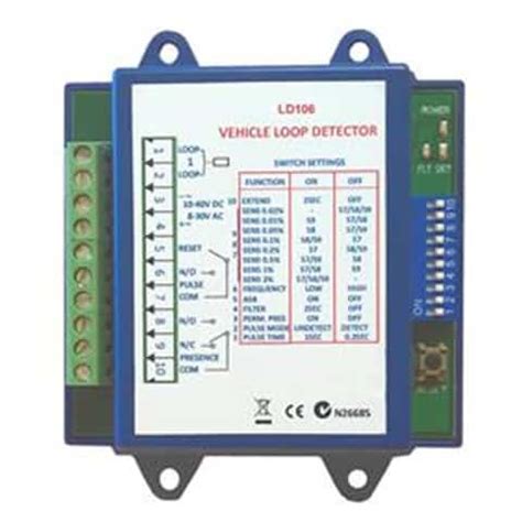 SafePass LD100 LD200 Series Loop Detectors Rotech