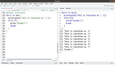 R Control Structures Decision Making And Loops In R Techvidvan