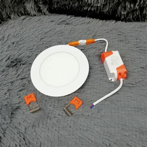 Fsl Led Round Panel Light 6w 3000k 390lm 8mm Thinkness Lazada Ph