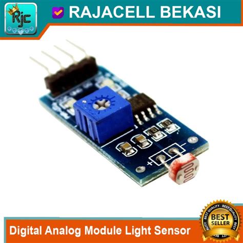 Digital And Analog Out Sensor Cahaya Ldr Module Light Sensor Arduino