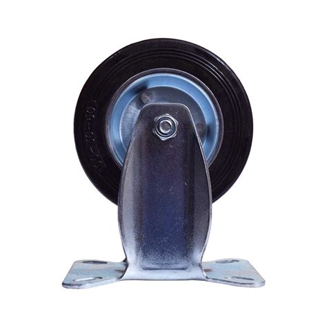 Rodízio Giratório 05 Polegadas Leve Borracha A09752 G Ajax