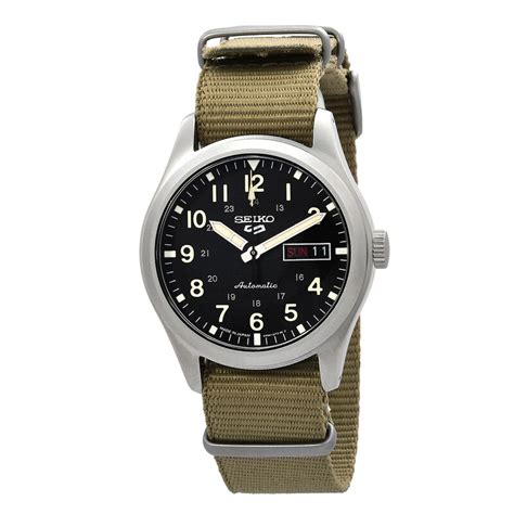 Seiko 5 Sports Automatic Black Dial Mens Watch Srpg35 029665208903