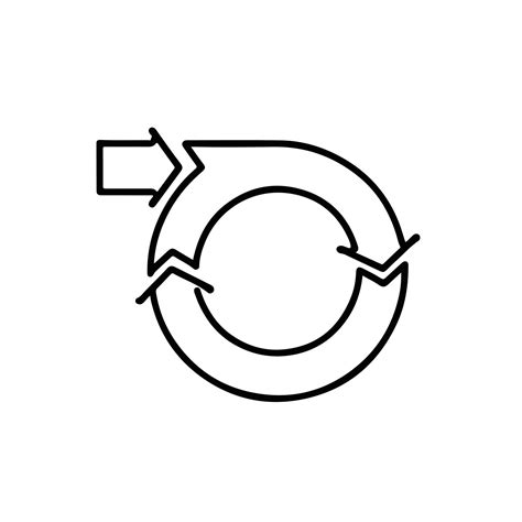Feedback Loop Vector Icon Design Vector 25498226 Vector Art At Vecteezy