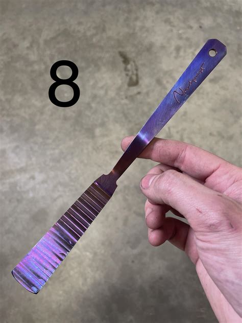 Titanium Small Offset Spatula Nordquist Designs Inc