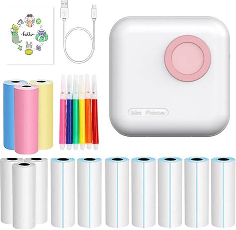 Difcul Sticker Printermini Pocket Printerthermal Photo Printersmall