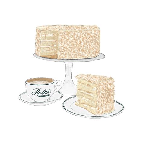 Ralphs Coffee And Cake Design ラテアート スイーツ イラスト ケーキ