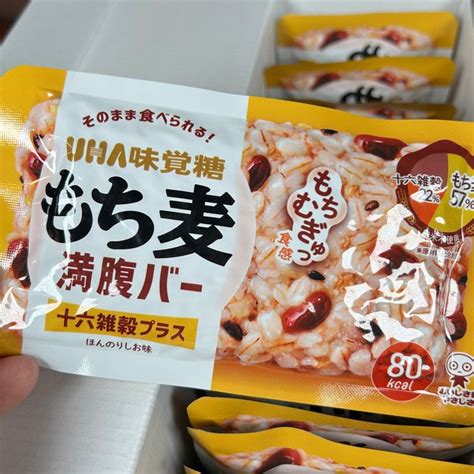 コストコで購入したユーハ味覚糖の「もち麦満腹バー」のレビュー 田舎のかっちゃがコストコへ行く