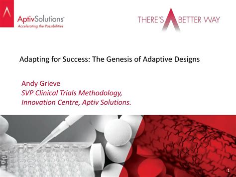 Ppt Adapting For Success The Genesis Of Adaptive Designs Powerpoint