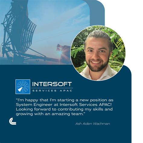 Intersoft Services Apac On Linkedin Intersoft Services Apac Warmly Welcomes Ash Aiden Wachman