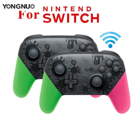 For Ns Switch Pro Splatoon2 Xenoblade Bluetooth Wireless Gamepad Remote Controller Joypad For