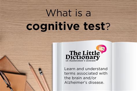 Cognitive Test Alzheimer Fondation