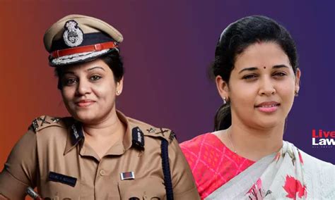 Supreme Court Asks D Roopa Ips To Delete Social Media Posts Against Rohini Sindhuri Ias Within