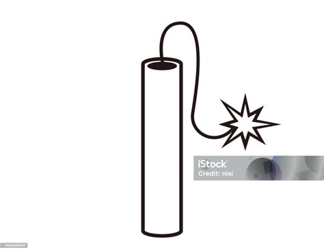 On The Verge Of Exploding Dynamite Vector Illustration Stock