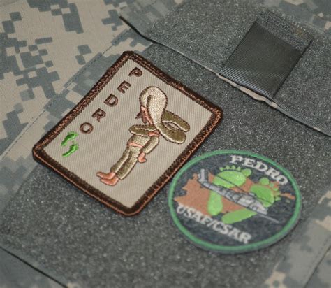 Afsoc Combat Rescue Pedro Pj Velkrö 2 2 Tab Usaf Csar Over