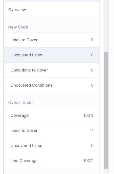 Branch Test Coverage Seems Not To Be Returned When Fully Covered Sonarqube Cloud Sonar Community