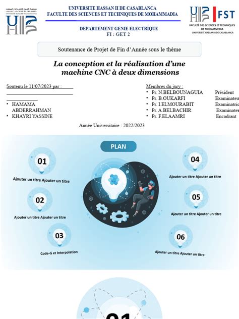 La Conception Et La Réalisation Dune Machine Cnc À Deux Dimensions Pdf