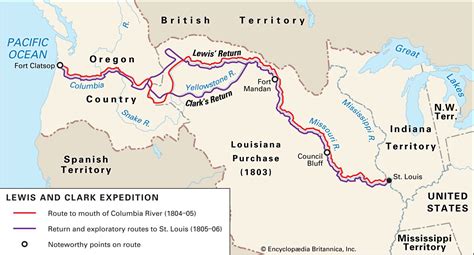 Lewis And Clark Expedition Exploration Pacific Coast Return