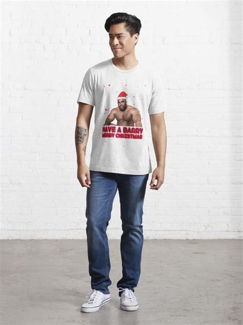 Have A Barry Merry Christmas Barry Wood Meme Well Endowed Man Black