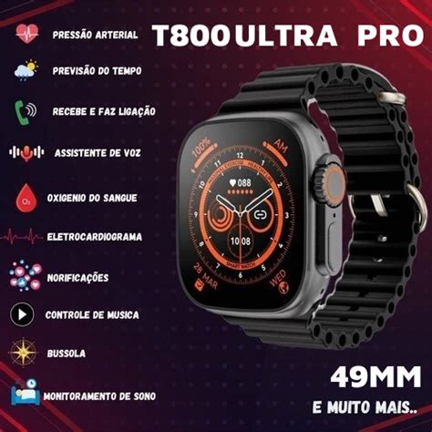 2025 T800 Ultra 3 Max Mais Recente Smartwatch Iwo Série 10 Relógio Inteligente 219 Polegadas