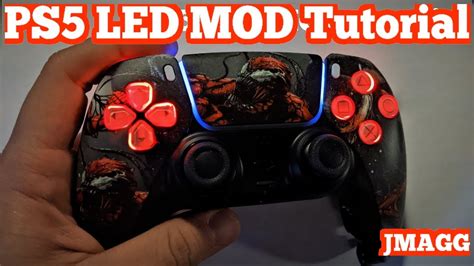 Ps5 Controller Led Mod Youtube