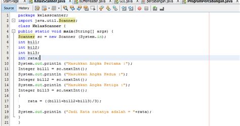 Tugas V Class Input Dari Keyboard Pemrograman Berorientasi Objek Java Blog Of Sandi