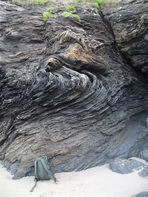 How Does The Deposition Process Form Slump Structures In Geology Is It Formed Formed From