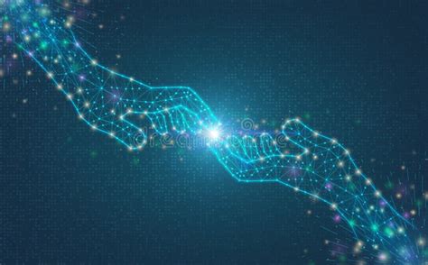 Affective Computing Conceptual Illustration Stock Illustration