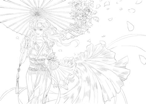 花妖玲珑泽木有鱼 站酷zcool