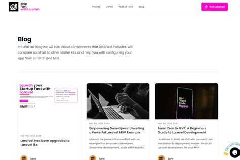 larafast laravel saas boilerplate