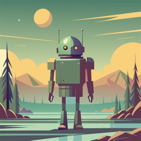 Android Vector Illustration Flat 2 Premium Ai Generated Vector