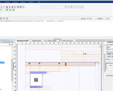 Creating A GS DataMatrix Barcode With SAP Adobe Forms