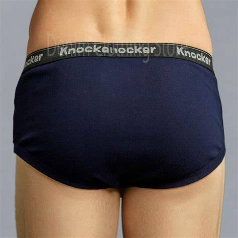Lot 3 6 12 Pack Knocker Mens 100 Cotton Jacquard Elastic Band Briefs