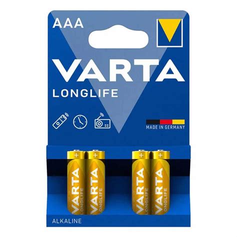 Varta Aaa 4db Longlife Mikro Elem Vásárlás árak 761 Ft Ft