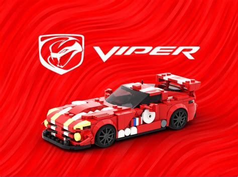 Lego Moc Dodge Viper Gts R By Basicbuilder23 Rebrickable Build With