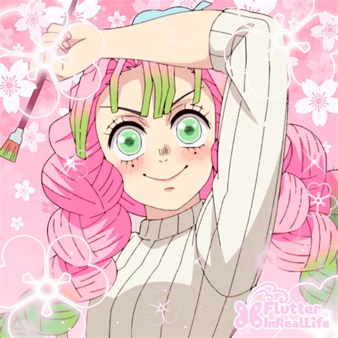 𝑀𝑖𝑡𝑠𝑢𝑟𝑖 𝐾𝑎𝑛𝑟𝑜𝑗𝑖 𝑖𝑐𝑜𝑛🍡🌸💚 Personagens De Anime Desenhos De Anime