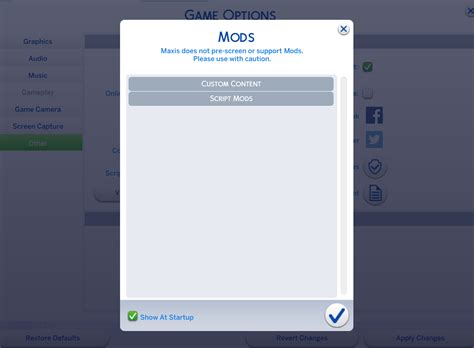 Mods Not Showing Help The Sims 4 Technical Support Loverslab