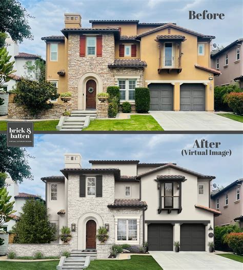 10 Mediterranean Style Homes With Exterior Updates Brickandbatten