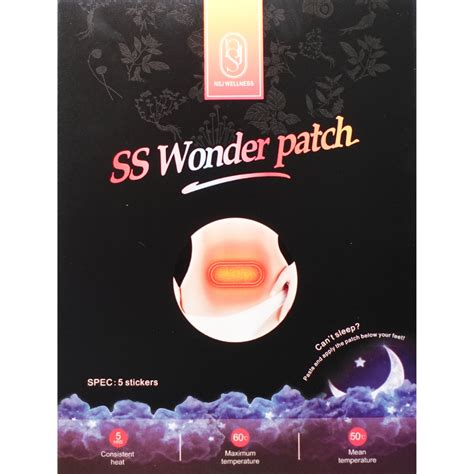 Wonder Slim Patch Slimming And Detox With Qi Mugwort And Herbs