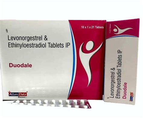 Levonorgestrel And Ethinyl Estradiol Tablets 01mg002mg At ₹ 80