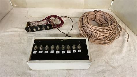 Prewired Toggle Switch Box And Panel Live And Online Auctions On